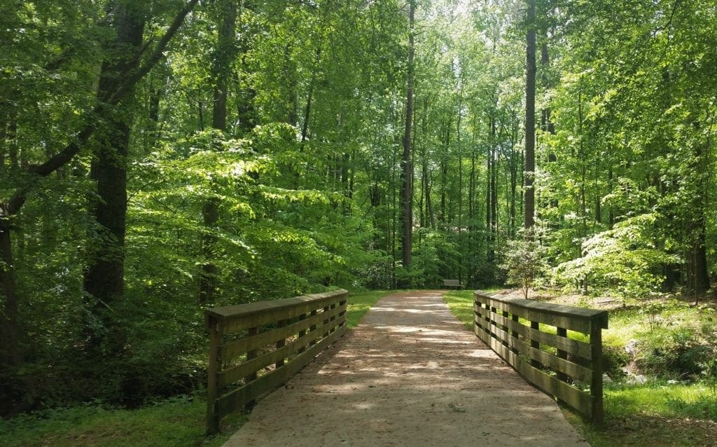 Run and Hike the Lake Pine Trail at Apex Community Park