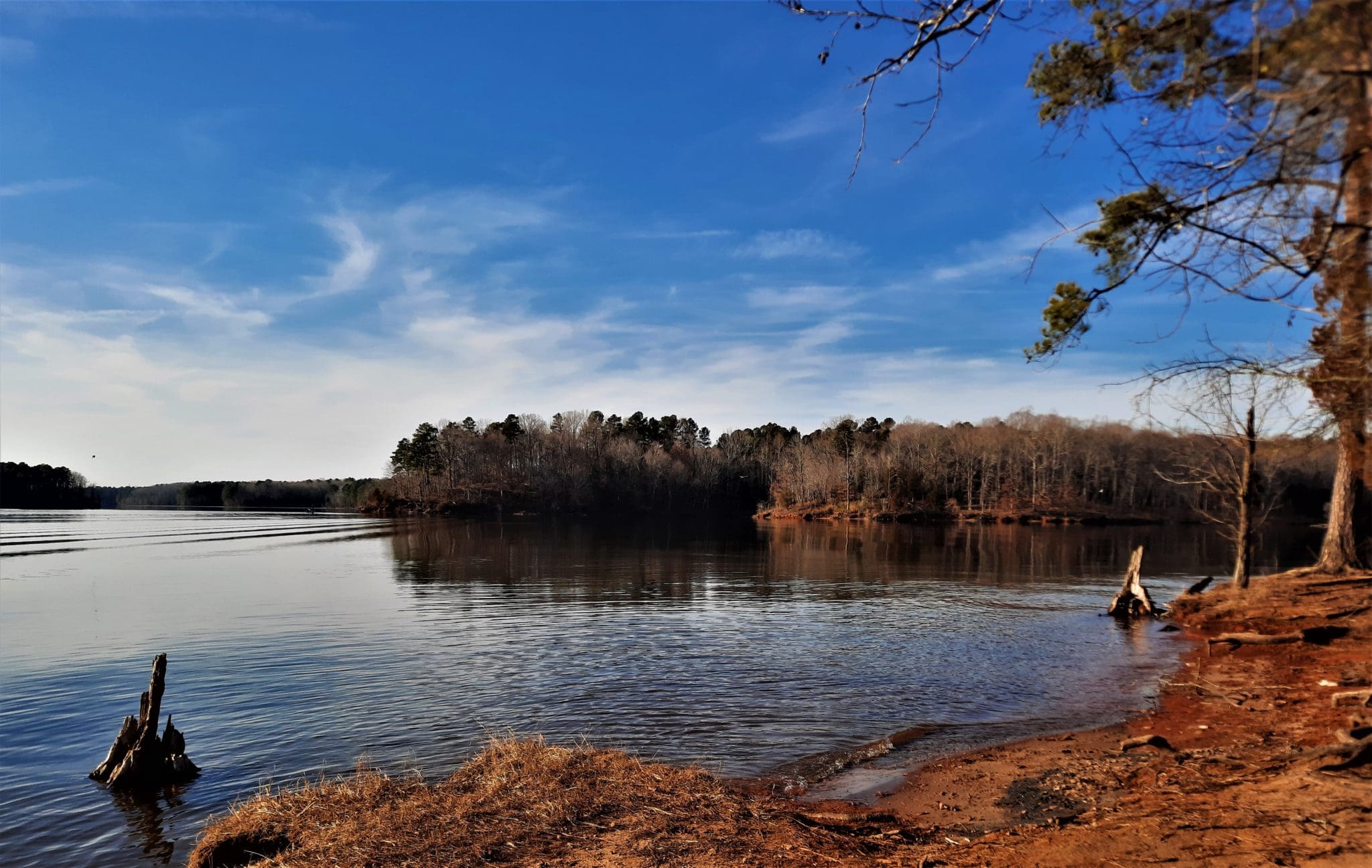 Hike the Mountains to Sea Trail at Rolling View in Falls Lake
