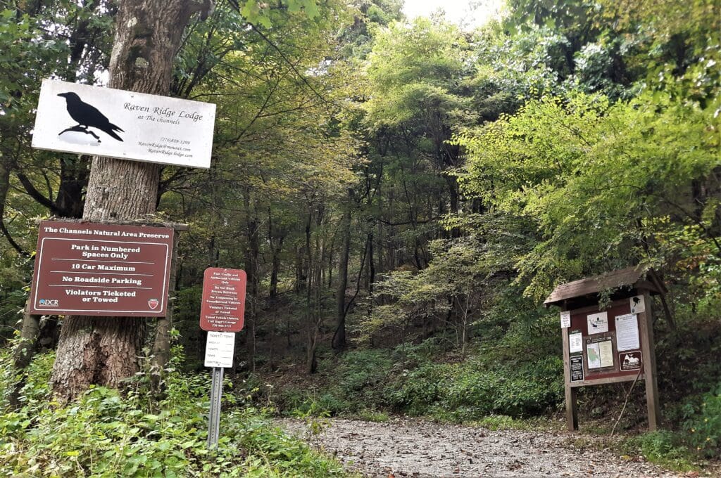 Hike the Great Channels on Brumley Mountain
