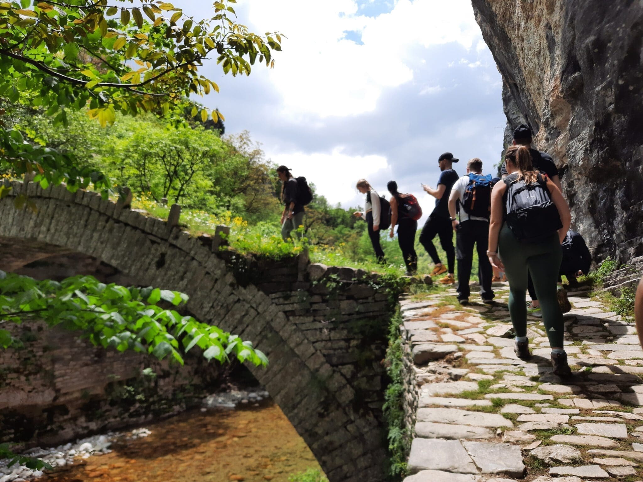 Hike the Great Channels on Brumley Mountain